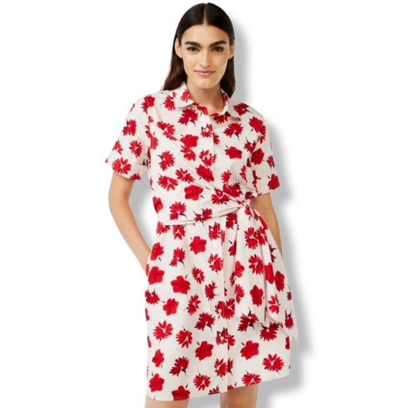 Free Assembly | Dresses | Nwt Free Assembly Womens Wrap Shirt Dress ...